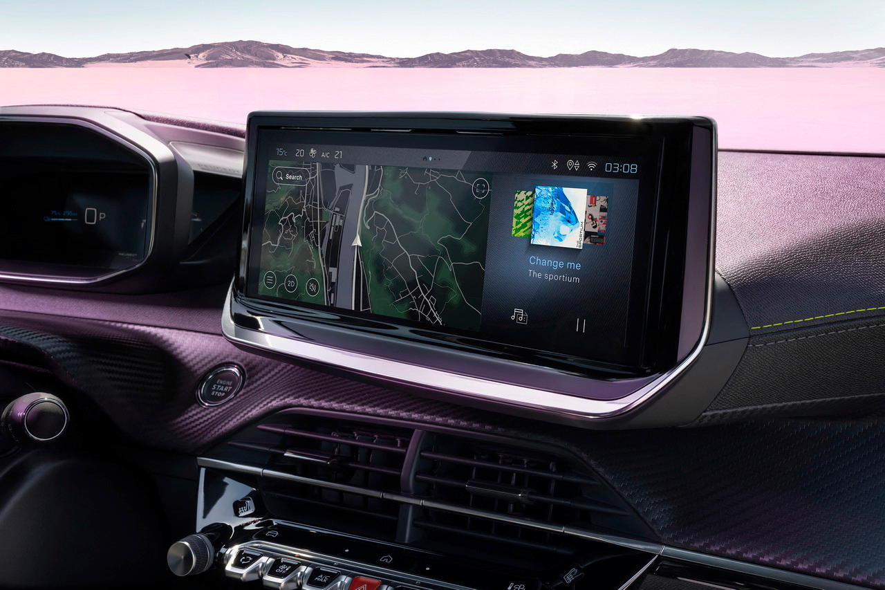 Photo 12 - peugeot 2008 2023 écran tactile - Peugeot 2008 (2023). Ce ...
