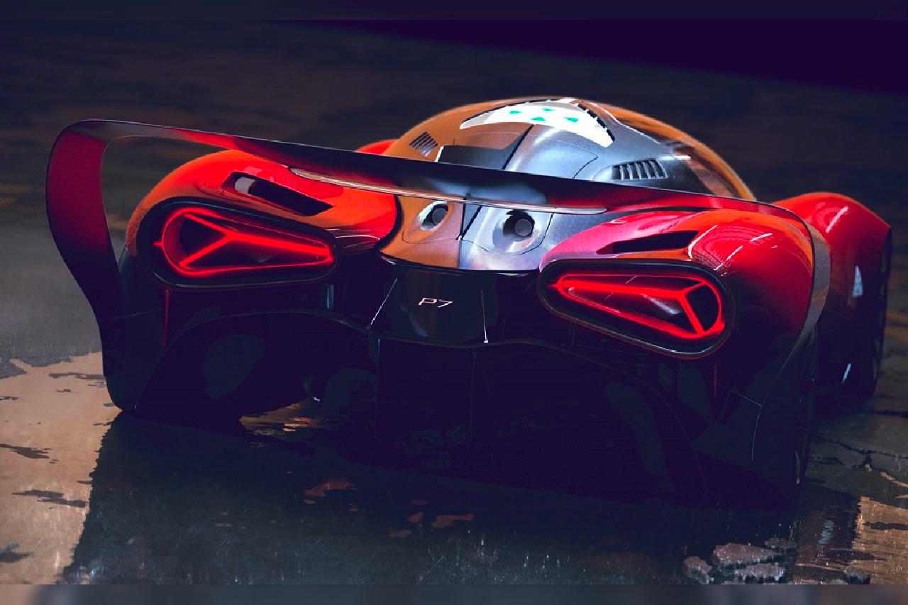 Diaporama et photos - Alfa Romeo P7. Une hypercar à hydrogène imaginée ...