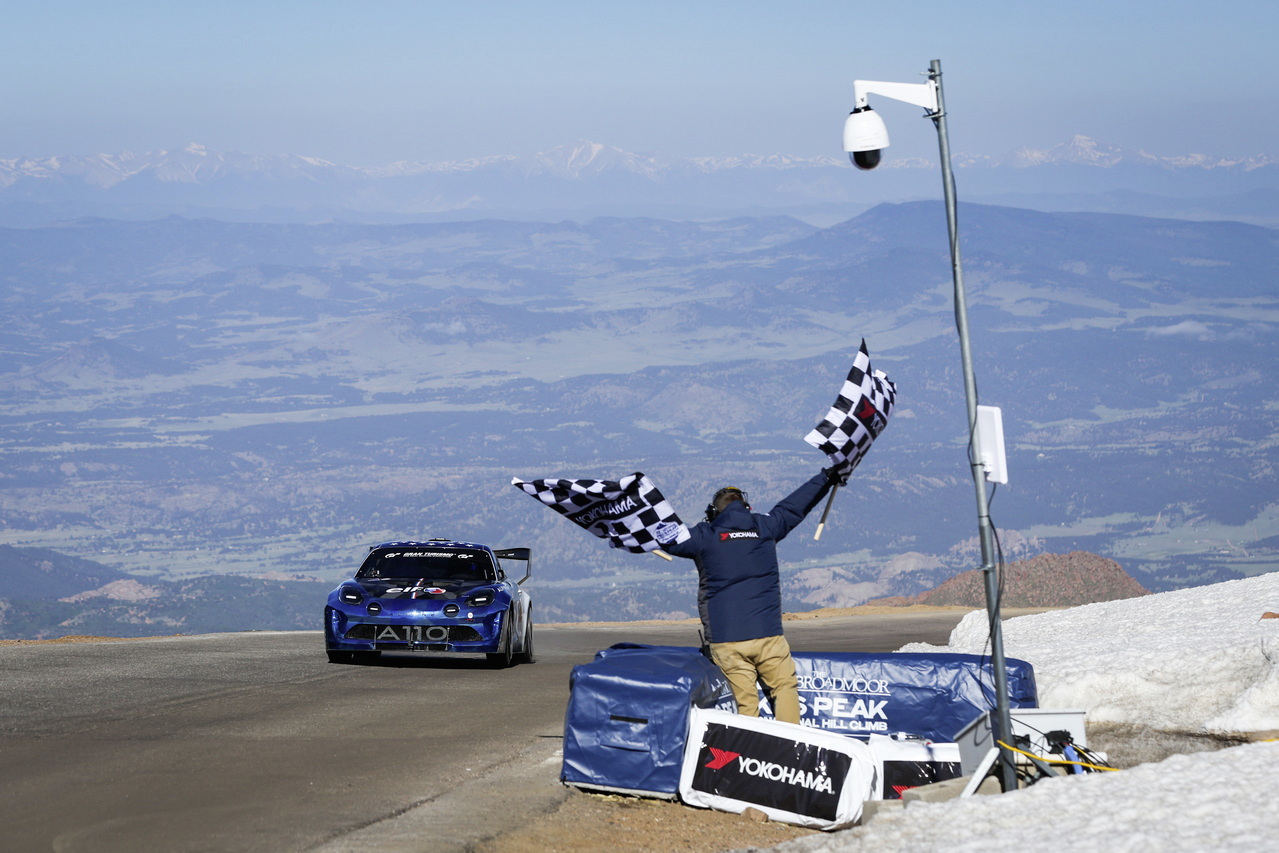 Alpine s’offre un podium pour sa première participation à Pikes Peak