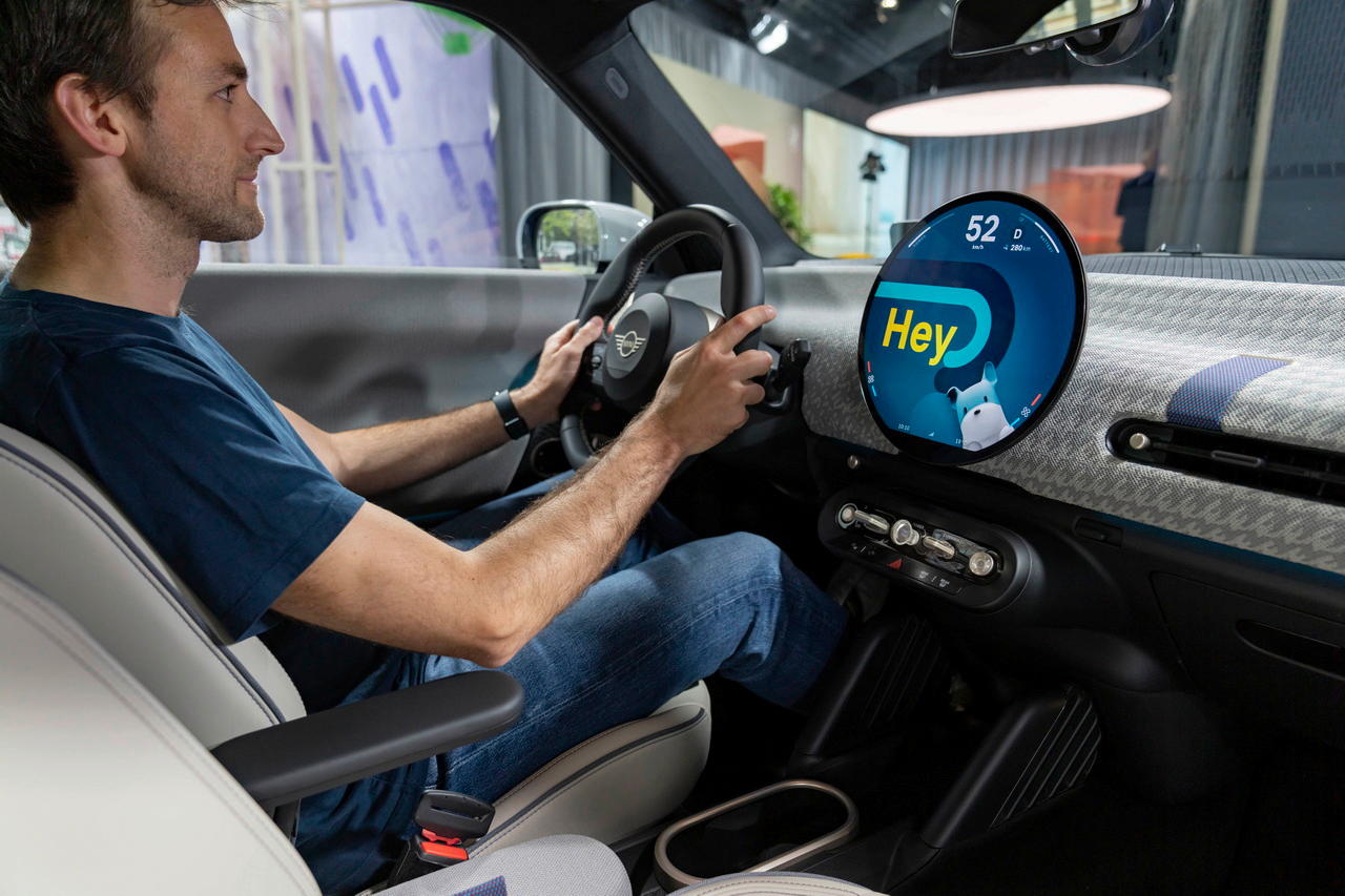 Photo 1 - intérieur mini cooper se électrique 2024 - Bienvenue à bord ...