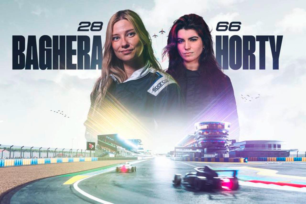 Photo 18 - Les streameuses spécialisées dans les jeux vidéos, Baghera et Horty, portent ...