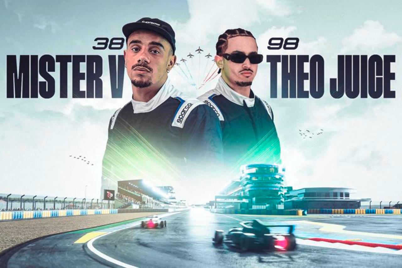 Photo 20 - Youtubeur de longue date, Mister V hérite du n°38. Il fait équipe avec le rappeur et ...