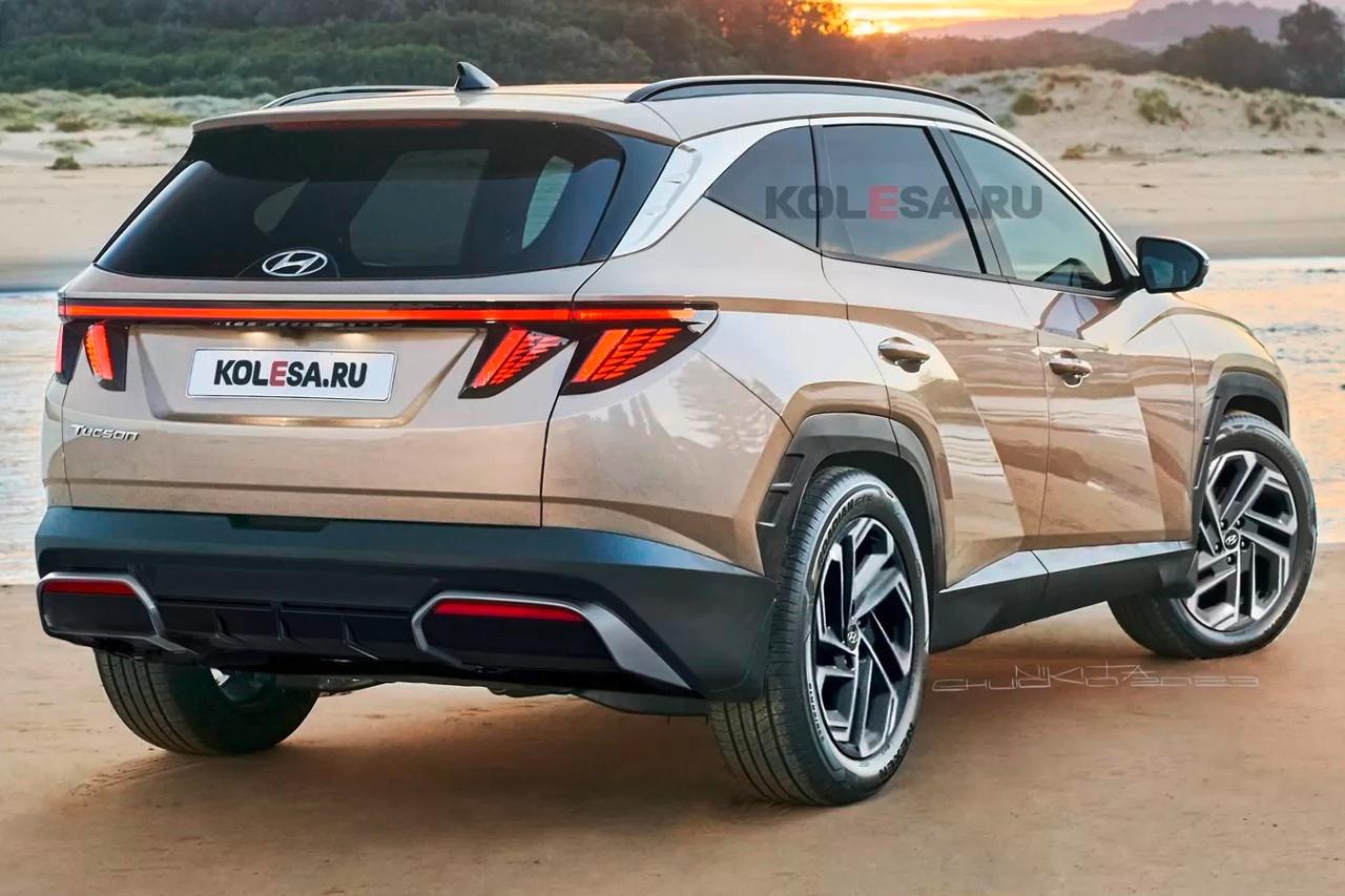 Hyundai Tucson (2023). Nouvelles images du SUV restylé, rival du Renault Austral