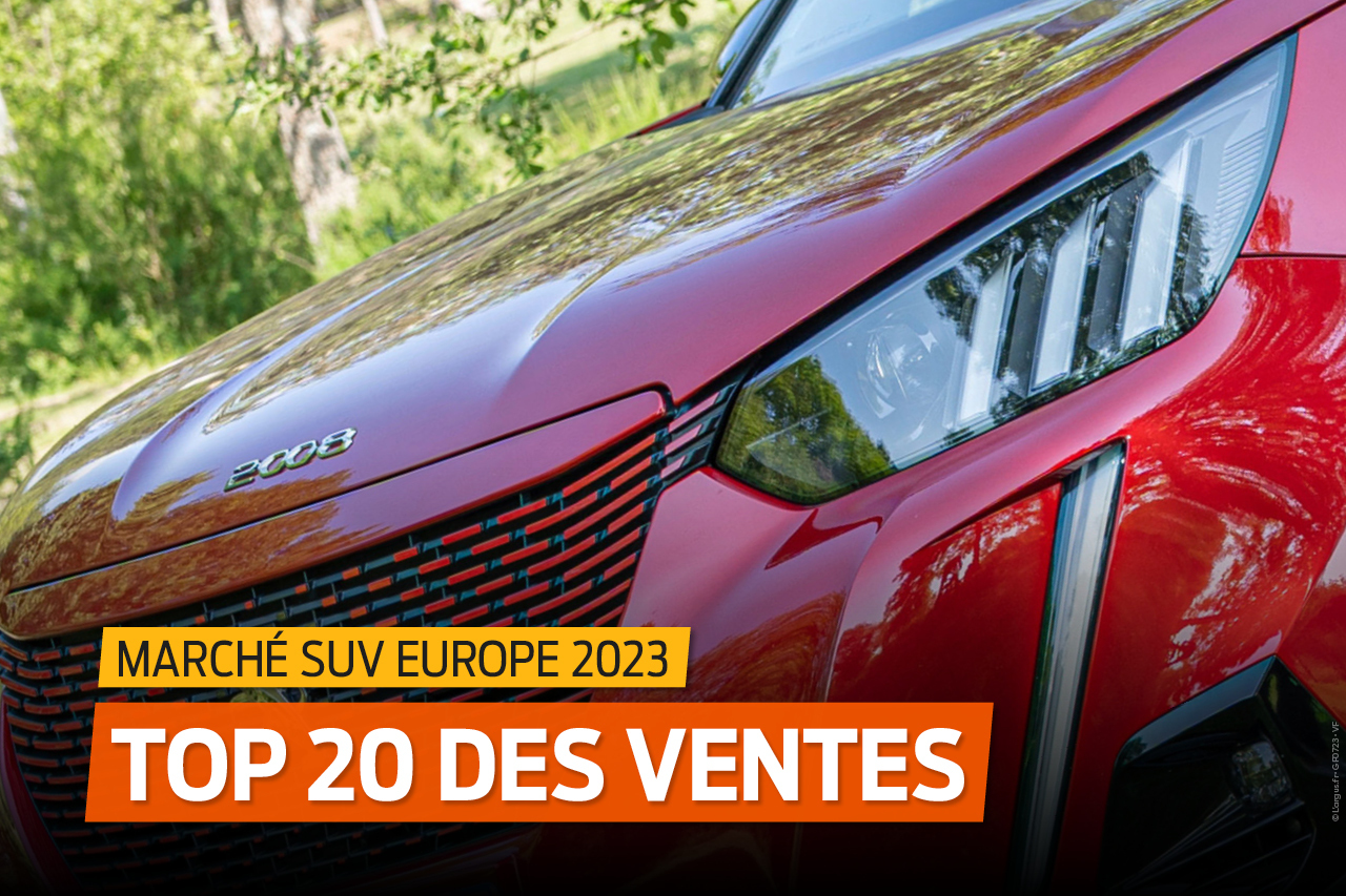 Quels sont les SUV les plus vendus en Europe en 2023
