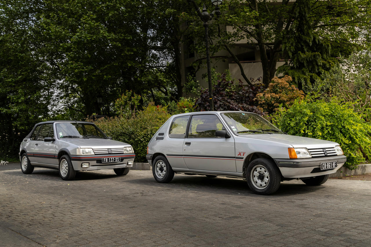 Diaporama et photos - Essai rétro Peugeot 205 XT et CTI. Il n'y a pas que la GTI dans la vie ...