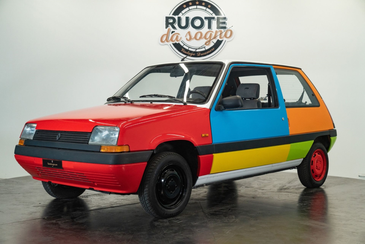 Renault Super 5 Ettore Sottsass. La citadine multicolore oubliée