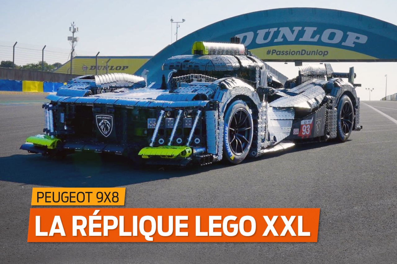 Peugeot 9X8 Lego. Les coulisses de sa création en vidéo