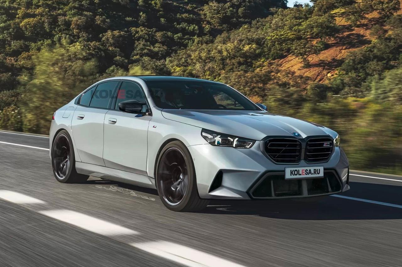 Photo 2 - La prochaine BMW M5 se prépare pour 2024. - BMW M5 (2024). Une nouvelle photo nous ...