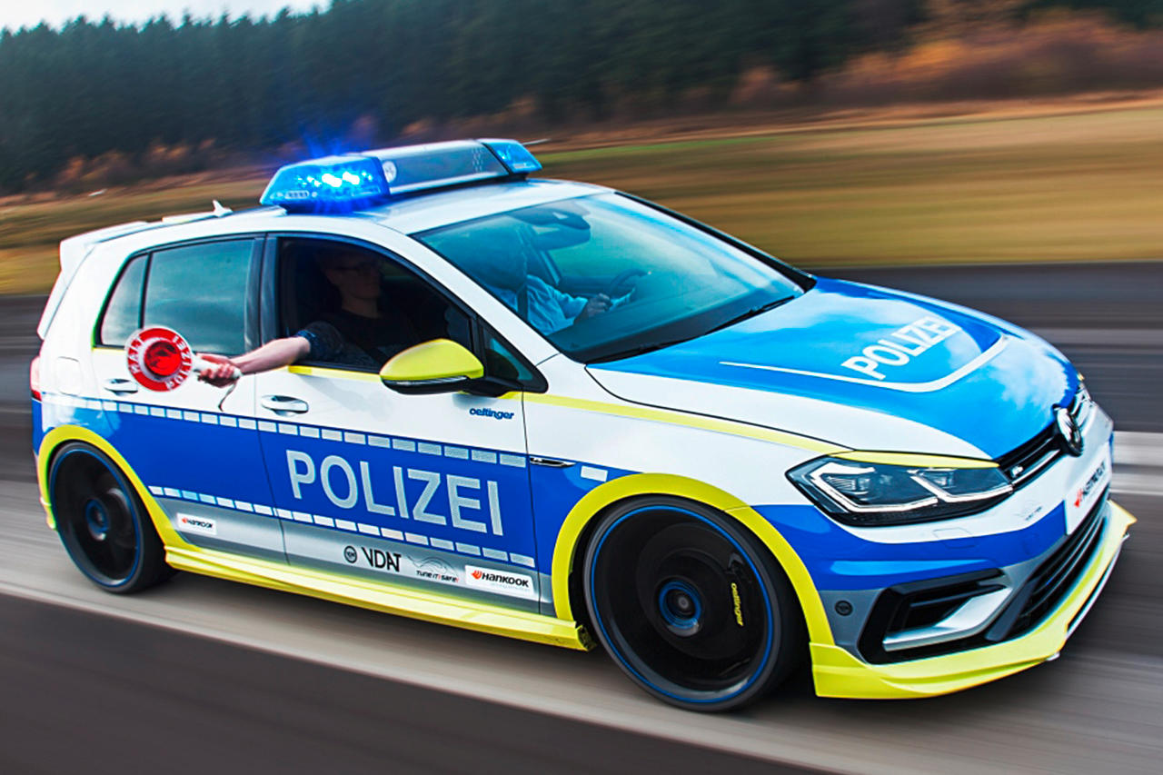 Photo 16 - golf 7 gti oettinger police - Les voitures insolites des ...