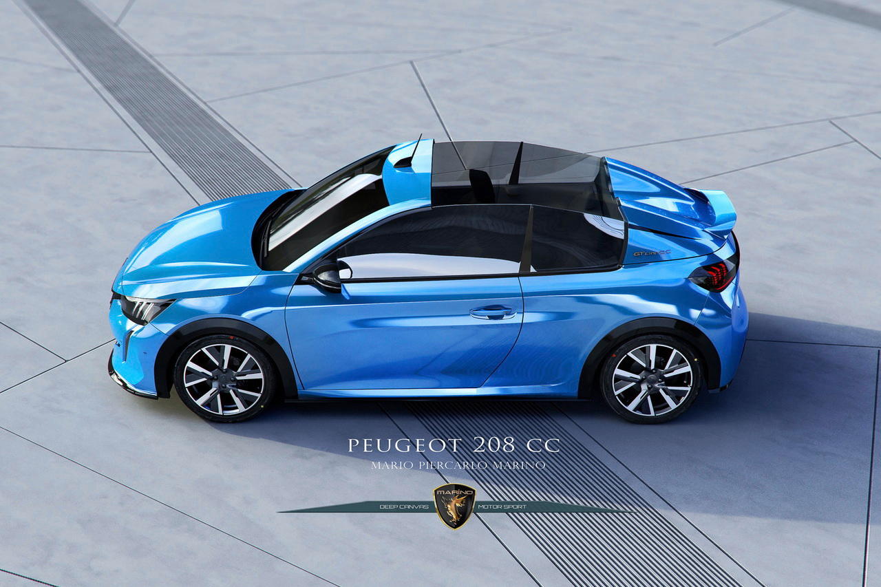 Peugeot 208 CC. La citadine coupé-cabriolet que le constructeur ne ...