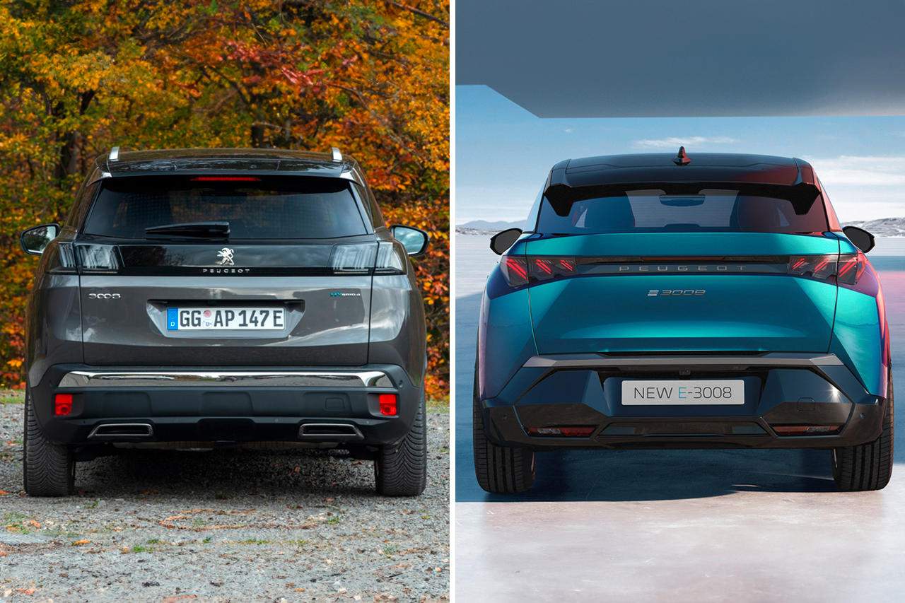 Photo 5 - L arrière de ce 3008 III est lui aussi réinventé. Il est est plus imposant et ...