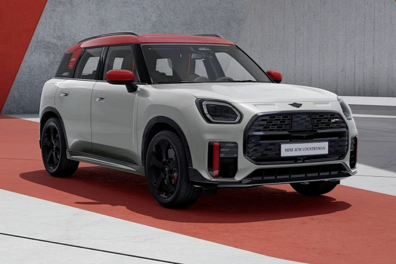 Look sportif et 300 ch : le nouveau Mini Countryman JCW annonce la couleur