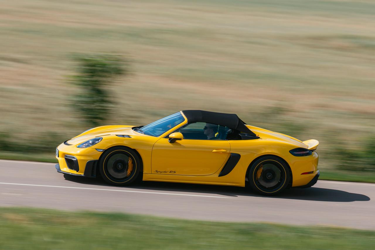 Essai Porsche 718 Spyder RS (2023) : le Boxster ultime