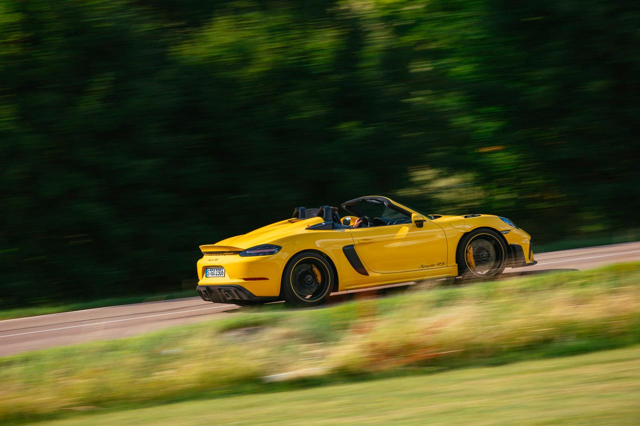 Photo 5 - porsche 718 spyder RS 2023 comportement moteur - Essai ...