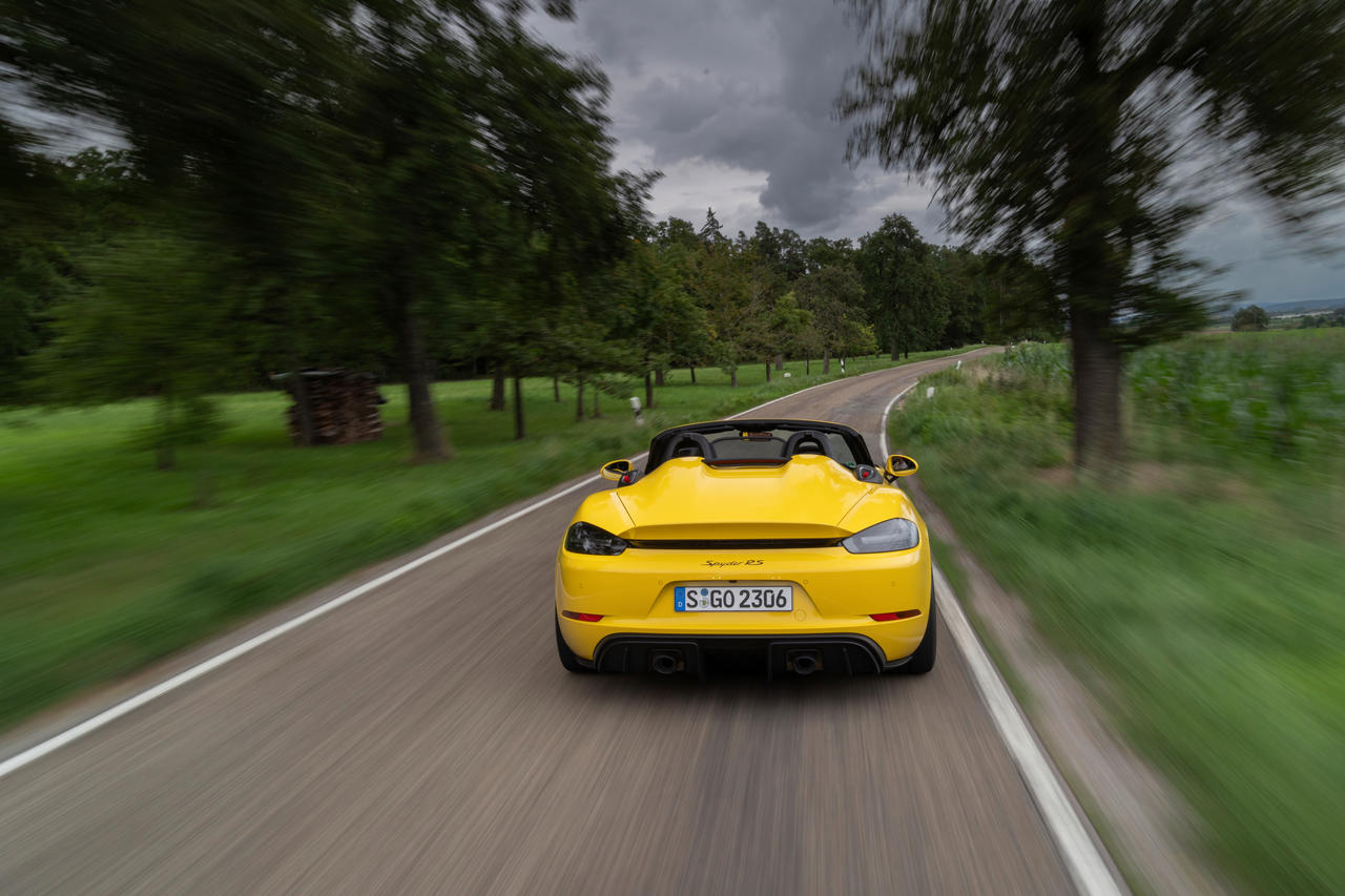 Essai Porsche 718 Spyder RS (2023) : le Boxster ultime