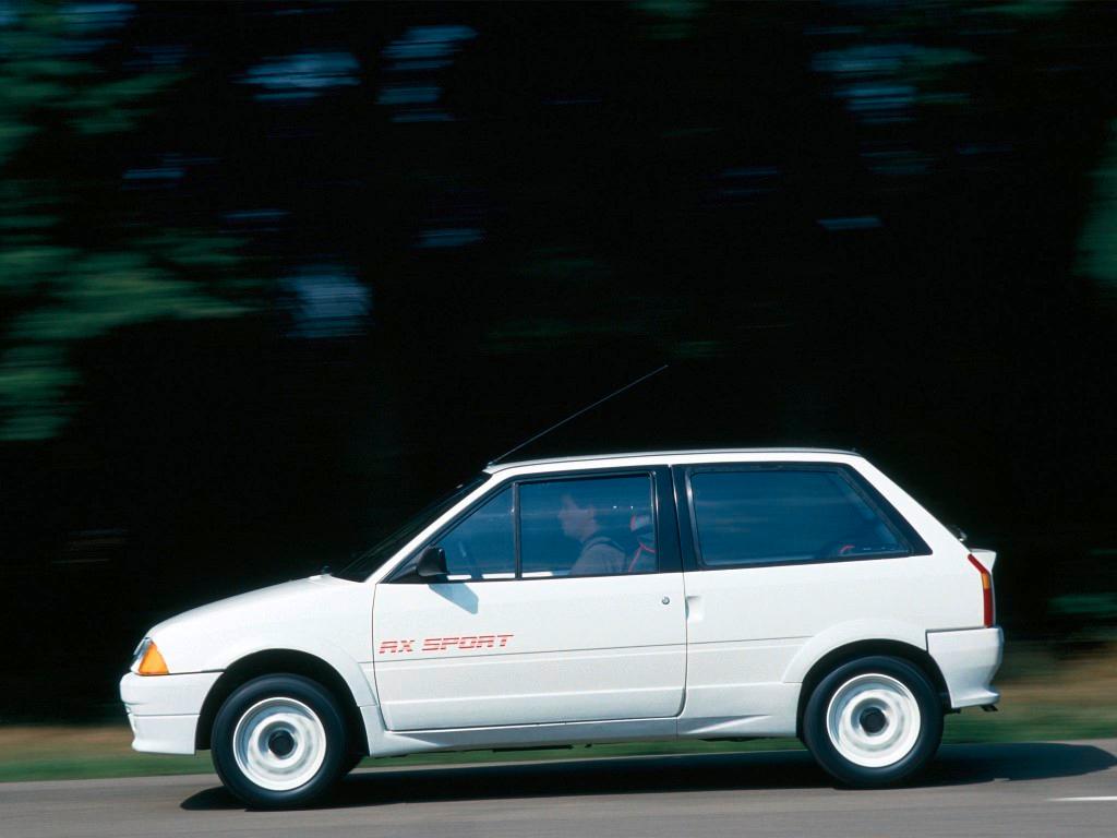 Photo 2 - La Citroën AX Sport a été lancée en mars 1987. Initialement ...