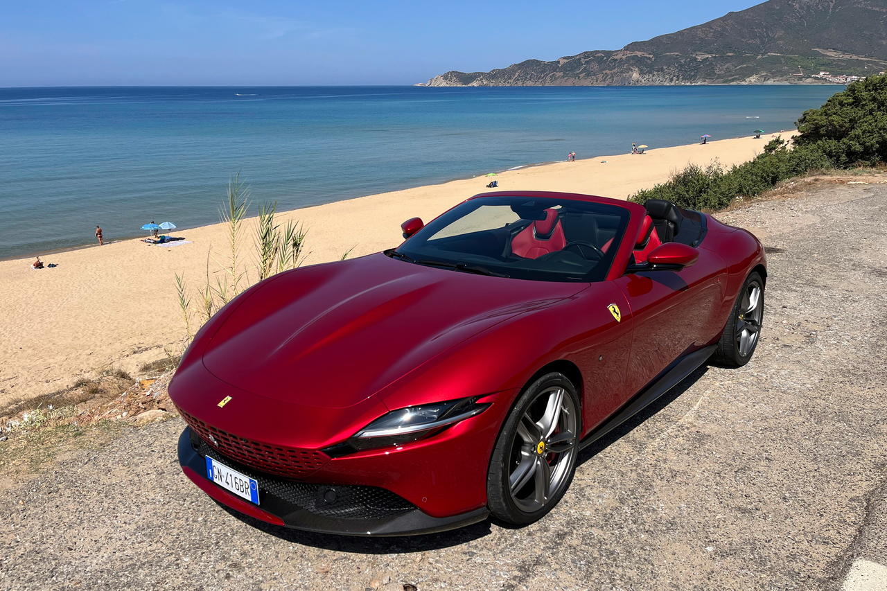 Diaporama et photos - Essai Ferrari Roma Spider (2023) : apothéose ...