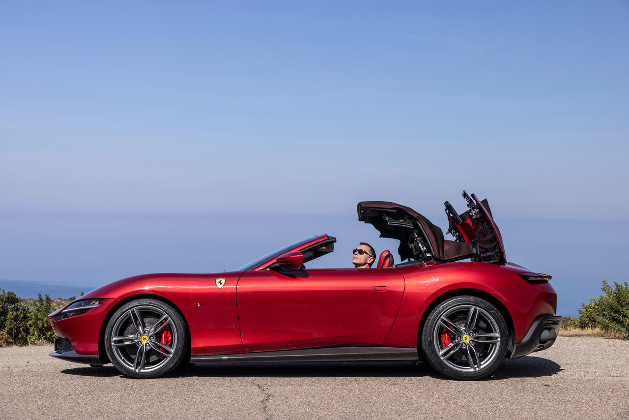 Photo 11 - Essai Ferrari Roma Spider (2023) : apothéose esthétique