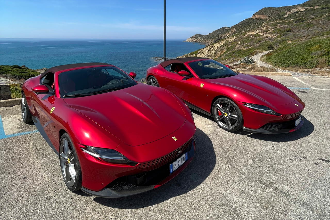 Essai Ferrari Roma Spider (2023) : apothéose esthétique