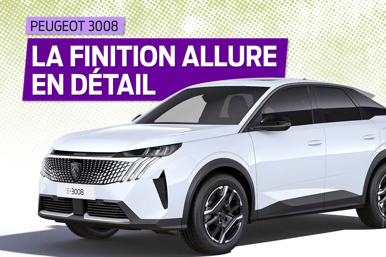 Peugeot 3008 Allure (2023). A quoi ressemble la finition d'entrée de gamme