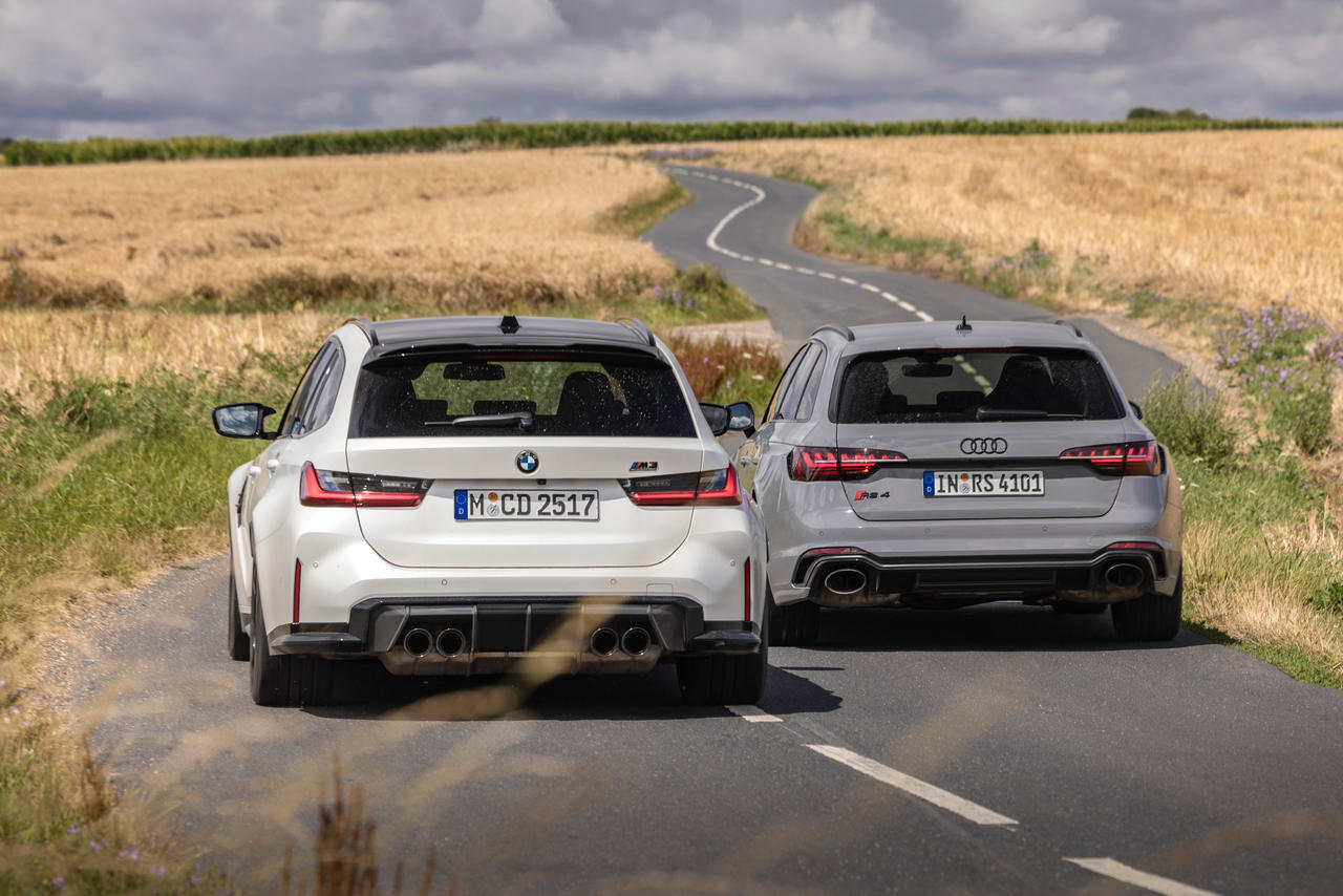 Essai comparatif : la BMW M3 Touring défie l'Audi RS4