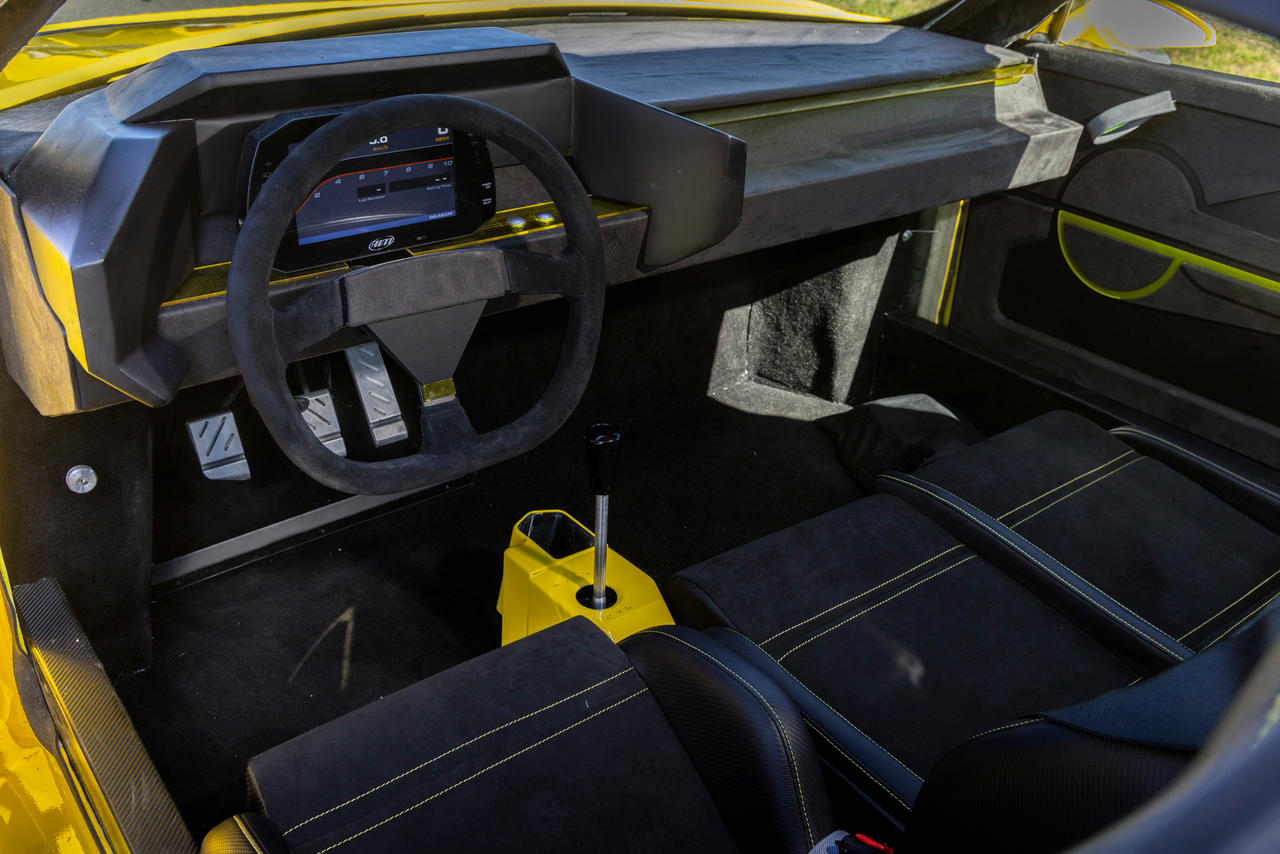 Essai Hommage 550. On a conduit la descendante de la Matra Bagheera