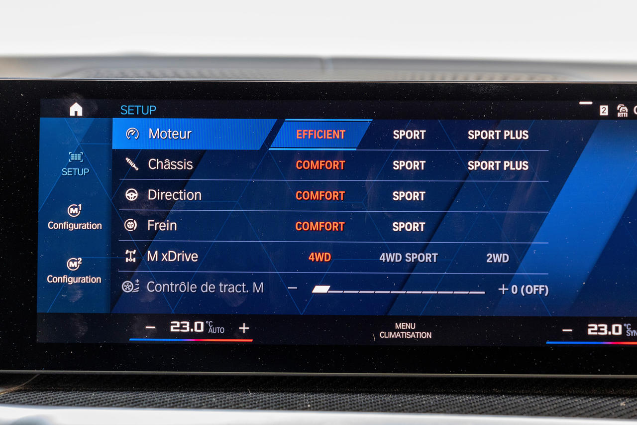 Photo 17 - Ecran central BMW M3 Competition M xDrive Touring - Essai ...