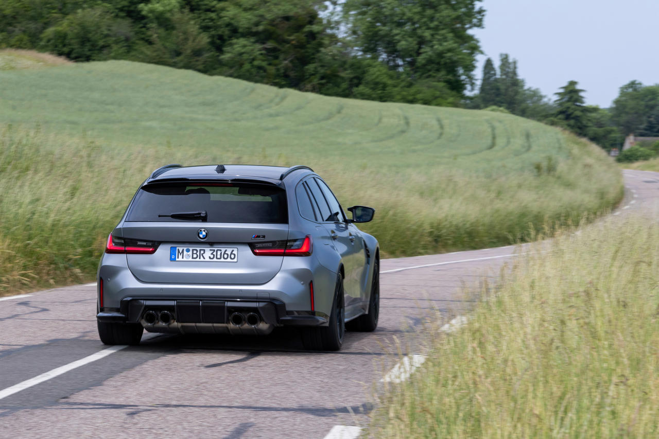 Photo 6 - Conduite BMW M3 Competition M xDrive Touring - Essai BMW M3 Touring (2023). Le break ...