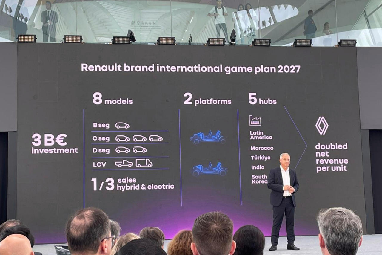 Photo 2 - La stratégie de Renault à l'international se traduit par le lancement de huit nouveaux ...