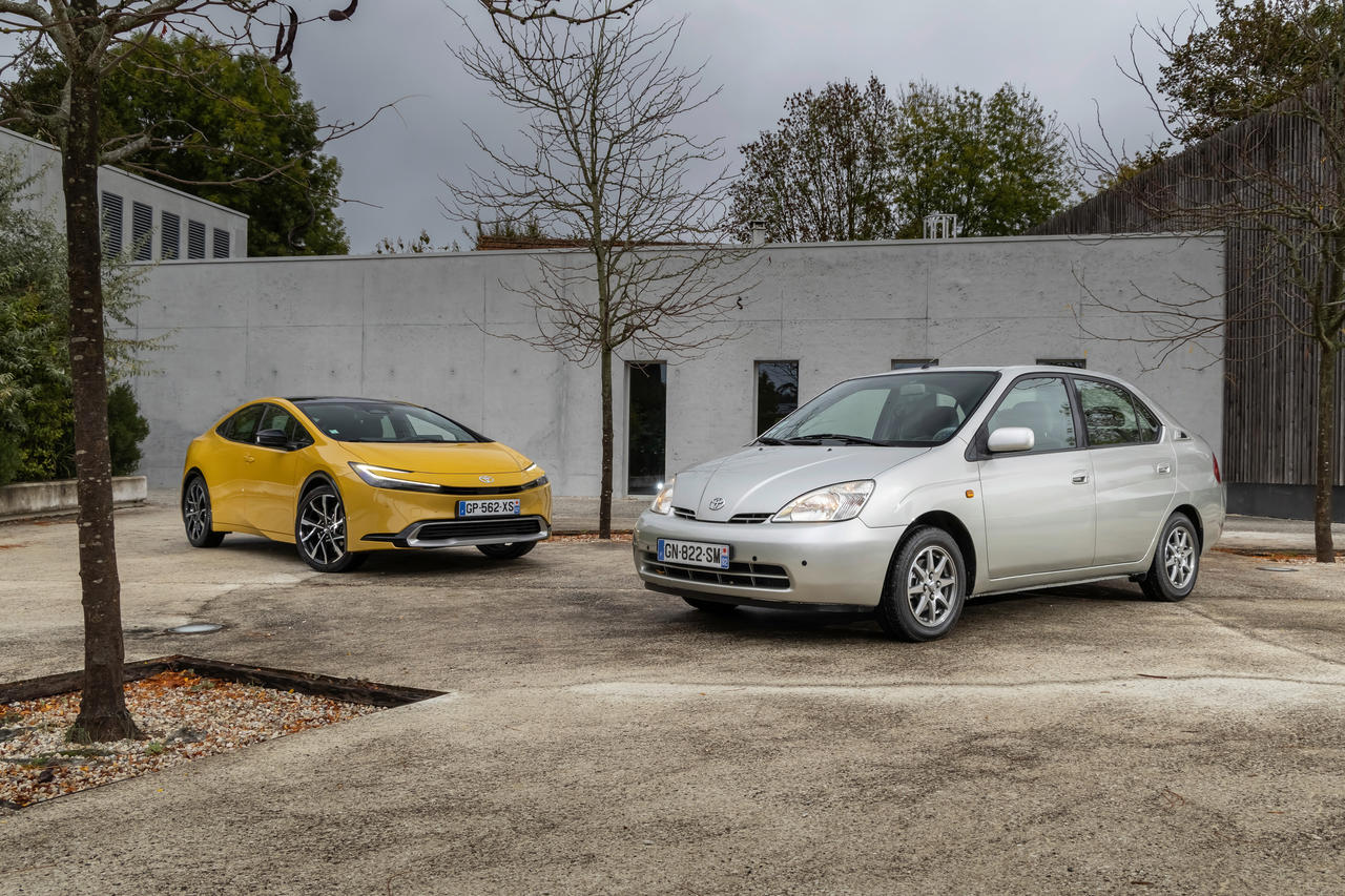 Photo 3 - dimensions Toyota Prius - Essai rétro Toyota Prius 1 ...