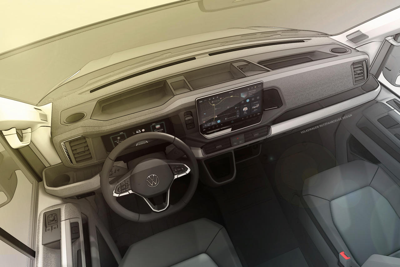 Diaporama et photos - Volkswagen Crafter restylé (2024). Le grand fourgon va se refaire une ...