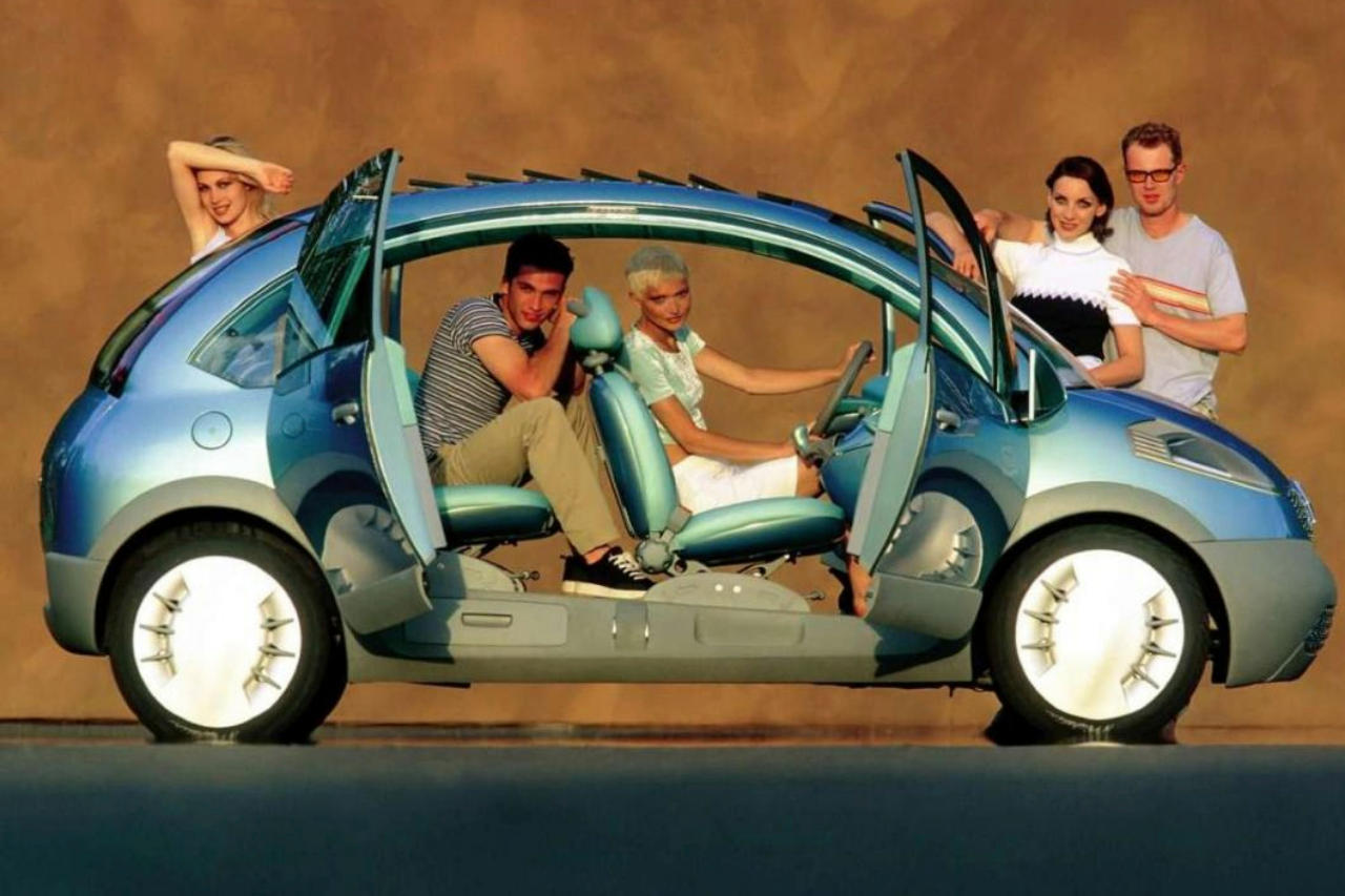 Photo 2 - Le concept C3 Lumière présenté au Mondial de Paris en 1998 ...