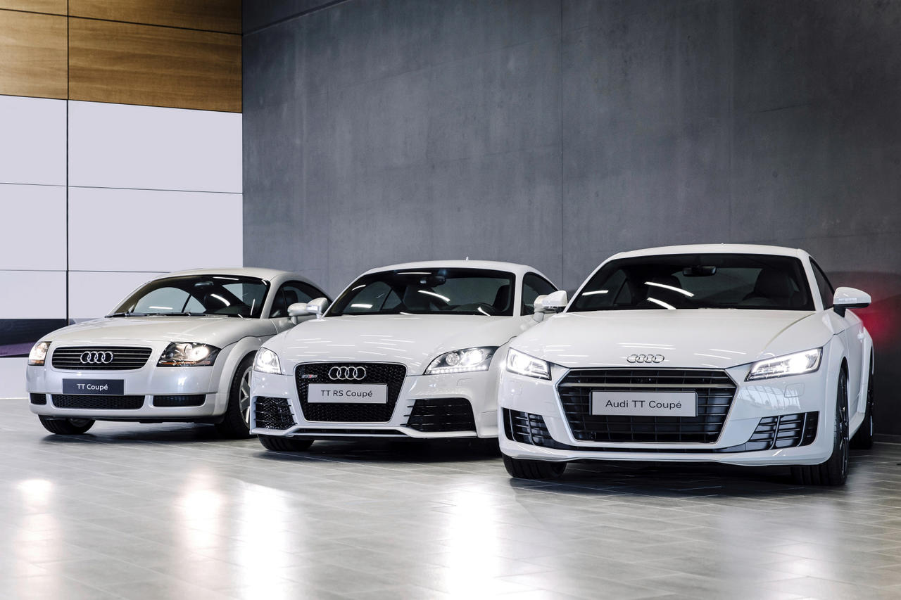 Photo 29 - Audi TT 1 2 et 3 - L’histoire de l’Audi TT, du concept-car ...