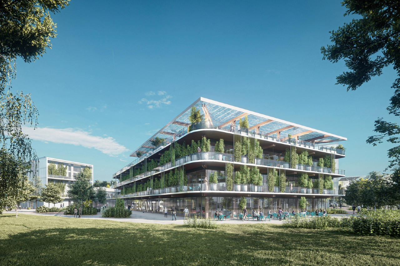 « Campus vert » de Poissy. La future vitrine de Stellantis se profile ...
