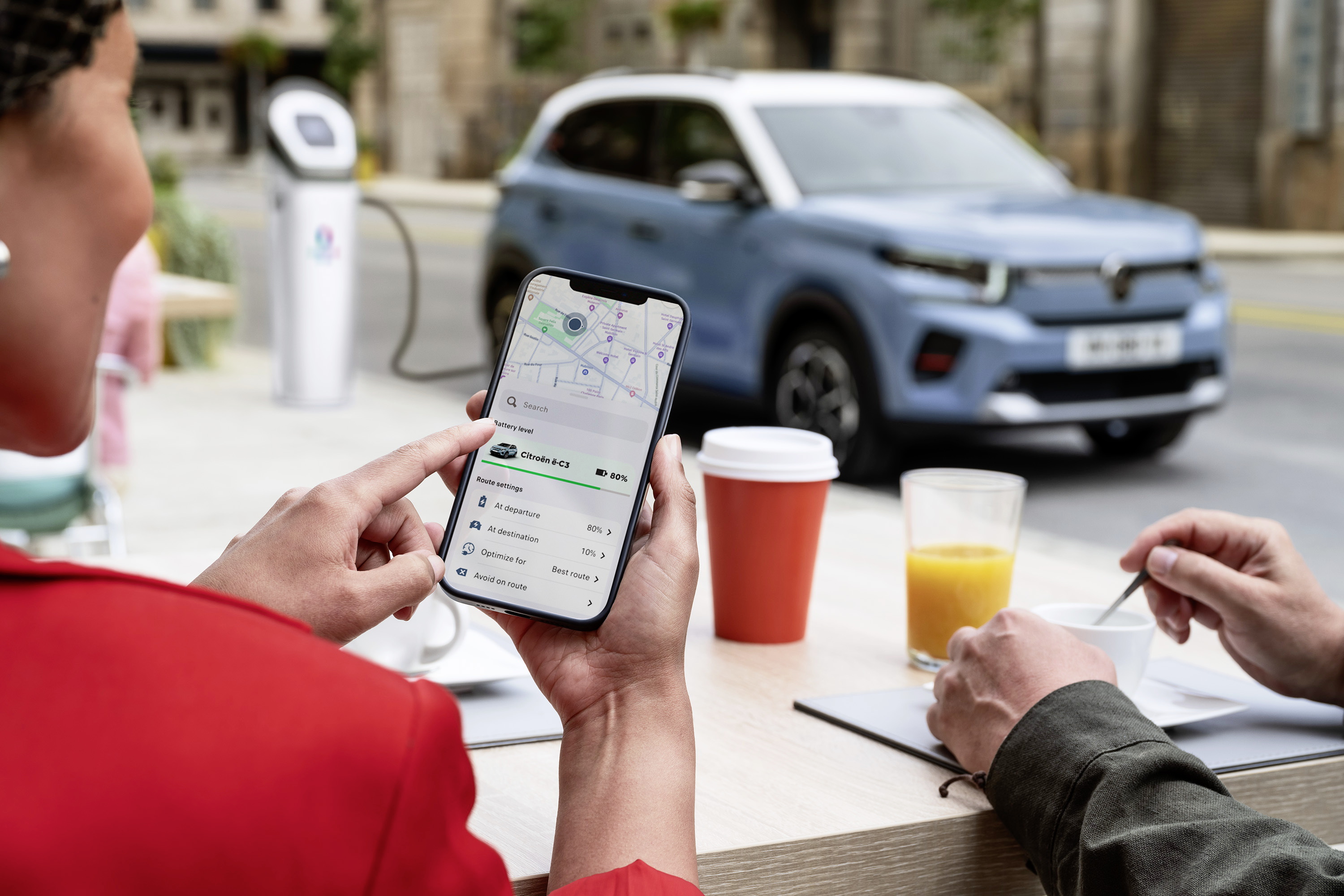 Photo 1 - citroen e-C3 application - Citroën ë-C3 (2024). Bon démarrage ...