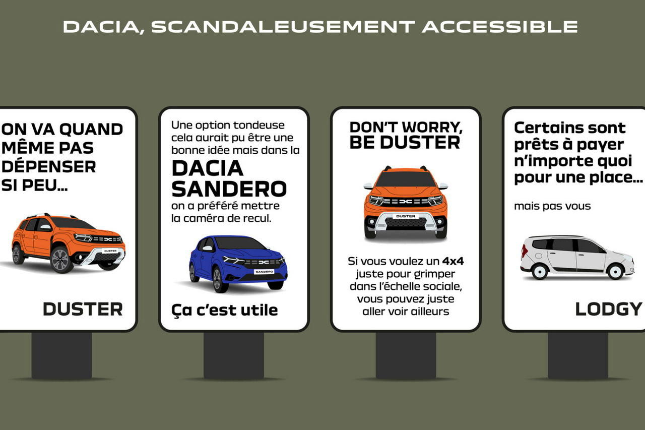 Photo 11 - Quelques uns des slogans publicitaires marquants. - Dacia ...