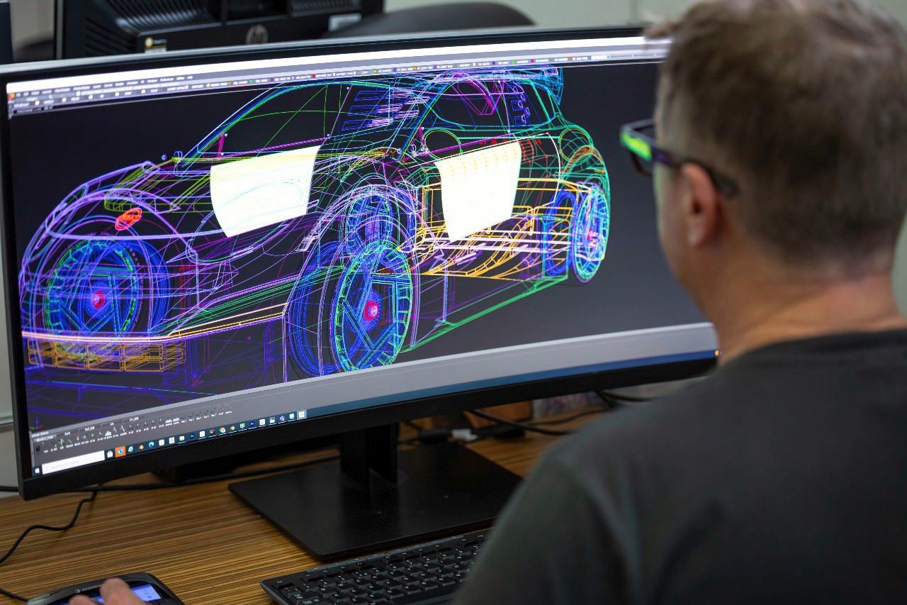 Photo 4 - nissan design europe modelisation 3D - Nissan nous ouvre les ...