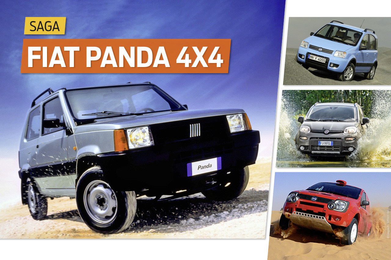 Photo 1 - La Fiat Panda 4x4 fête ses 40 ans cette année. Retour sur les trois générations qui ...