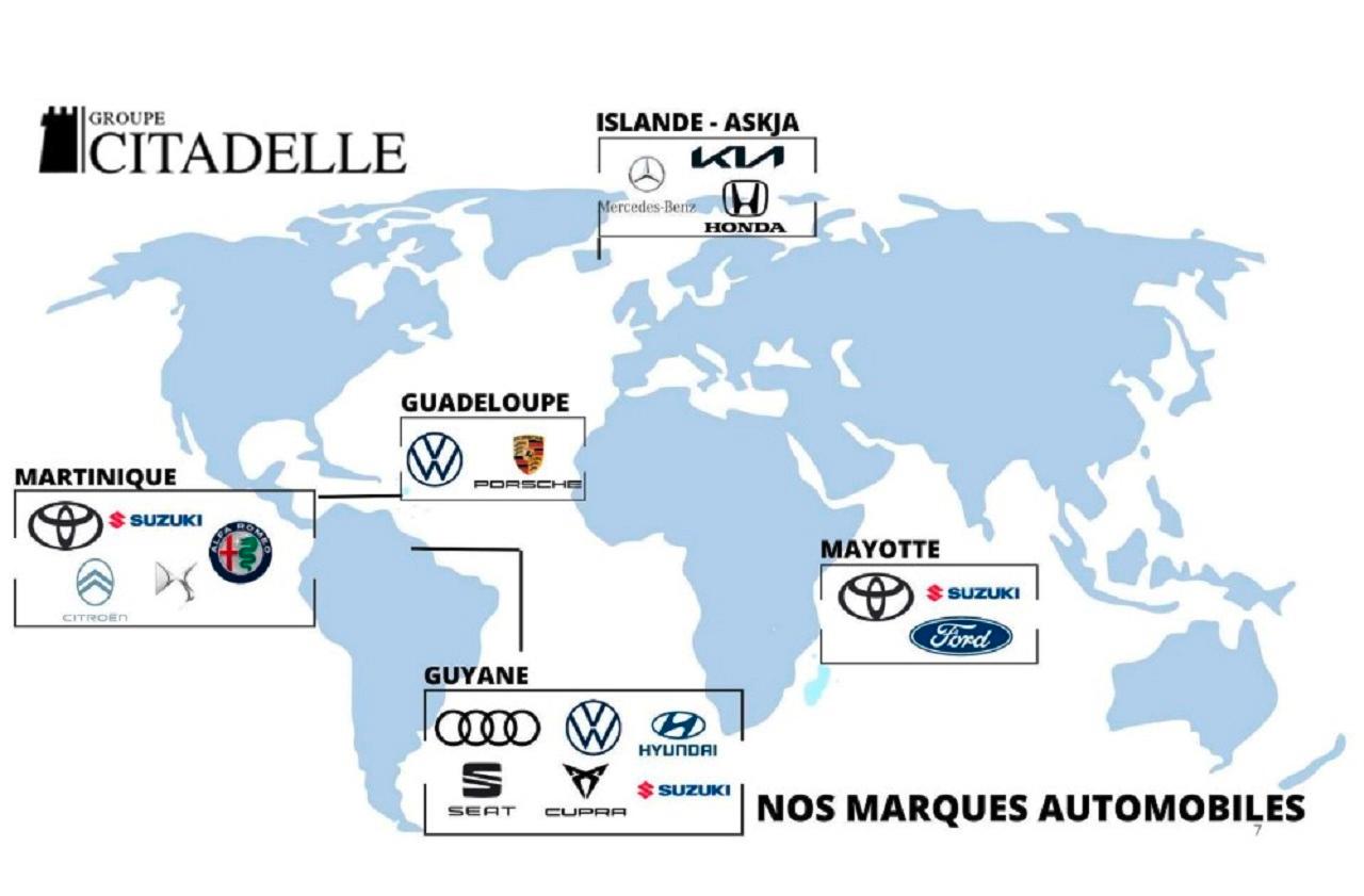 Photo 2 - groupe Citadelle outre mer marques - Le groupe Citadelle finalise l’acquisition de ...