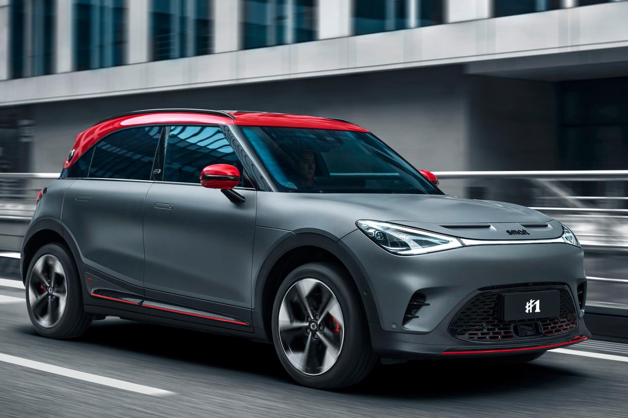 Smart #1 (2024). Le petit SUV électrique revoit sa gamme et ses prix