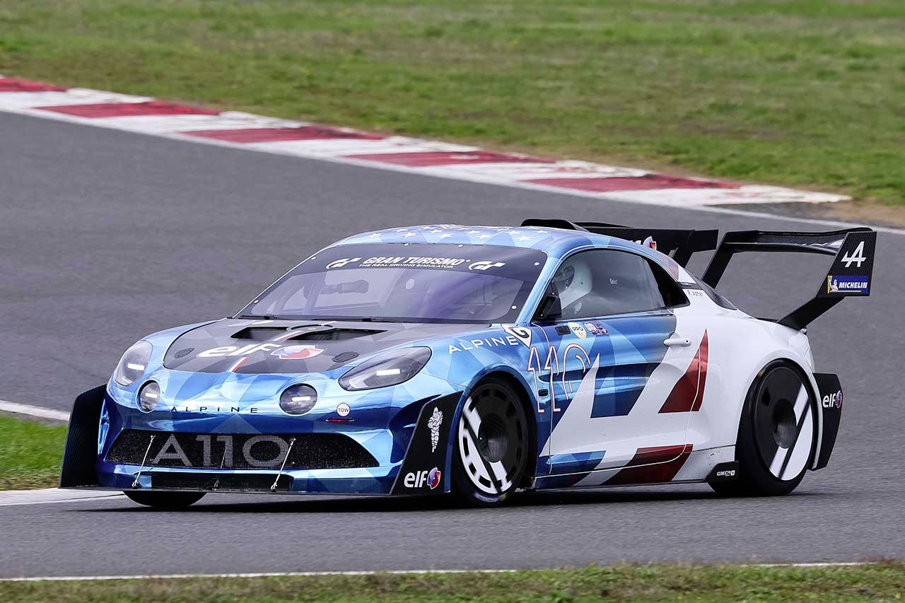 Photo 1 - Alpine et Signatech nous ont confié les clés de l'A110 Pikes Peak. Un privilège ...