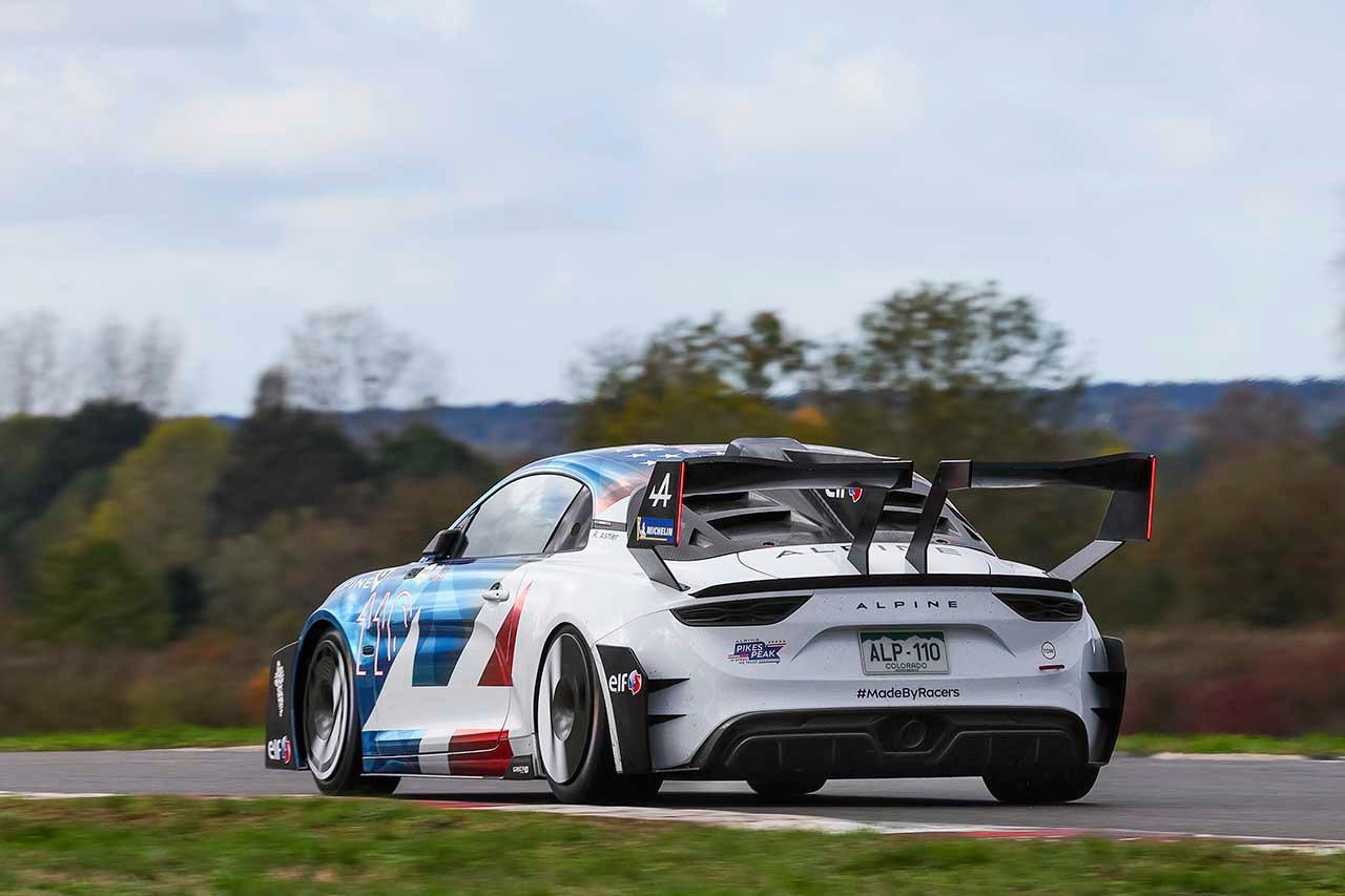 Photo 3 - L'A110 Pikes Peak est impressionnante esthétiquement et techniquement. - Essai Alpine ...