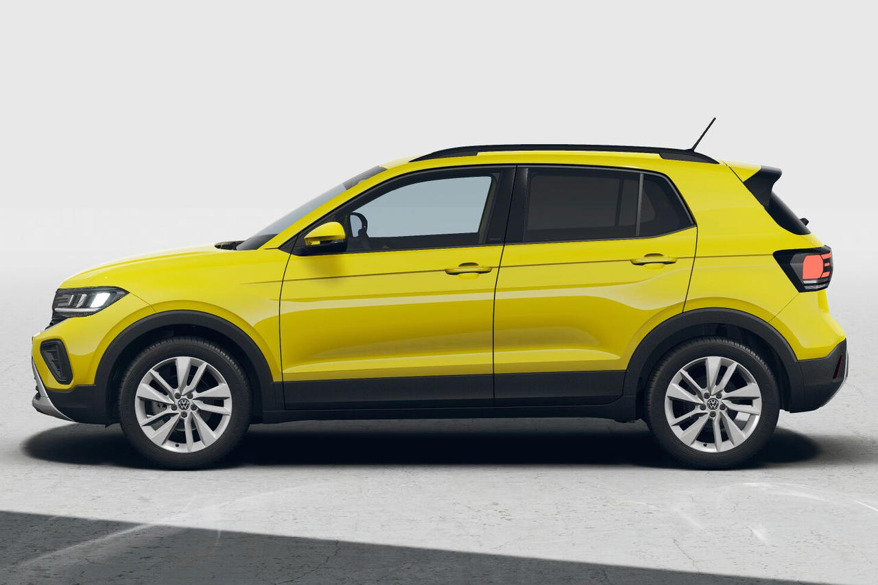 Photo 3 - Volkswagen T-Cross VW Edition jaune - VW Edition. Prix et ...