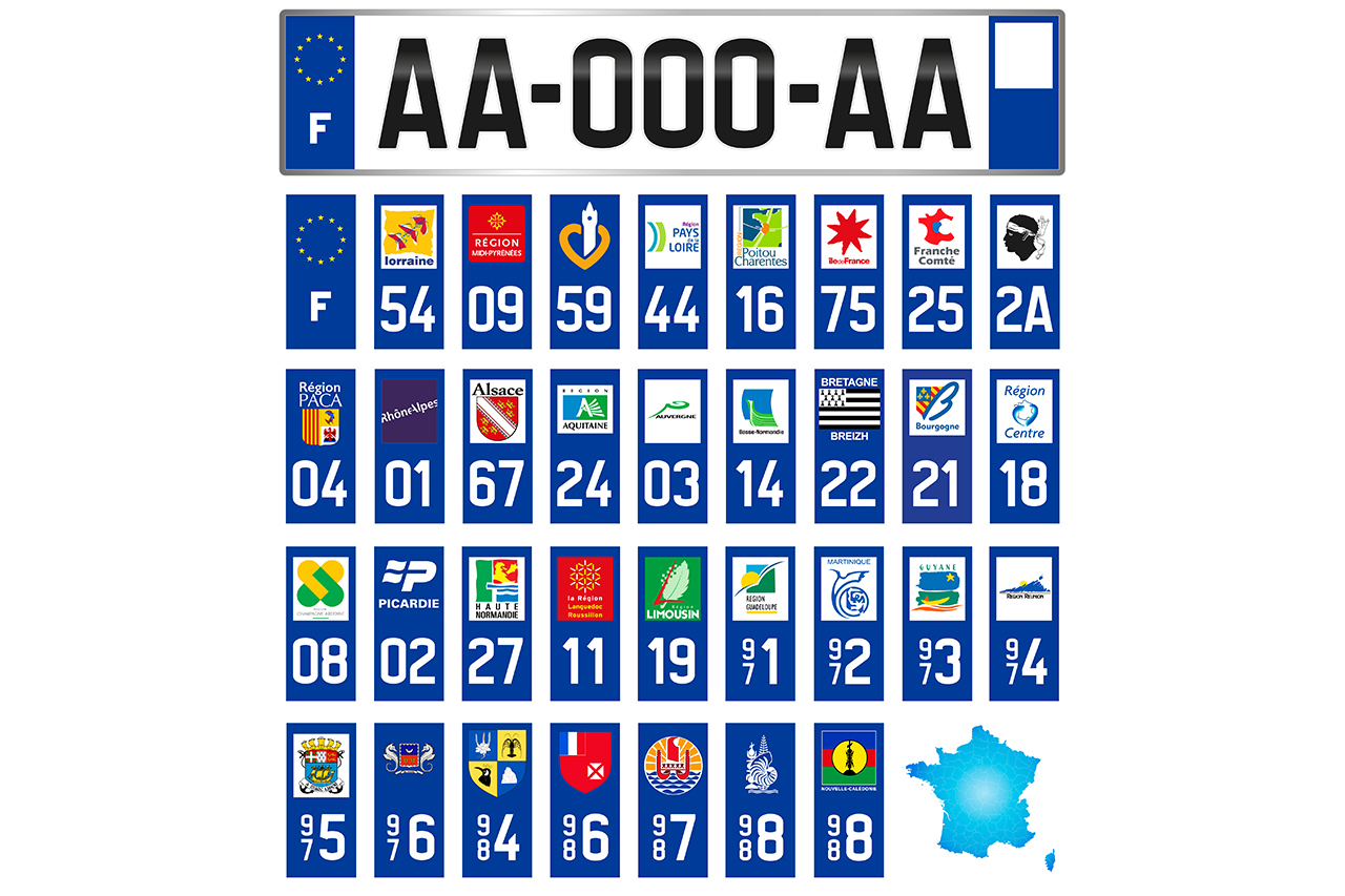 Photo 1 - Découvrez les numéros de départements les plus utilisés par ...