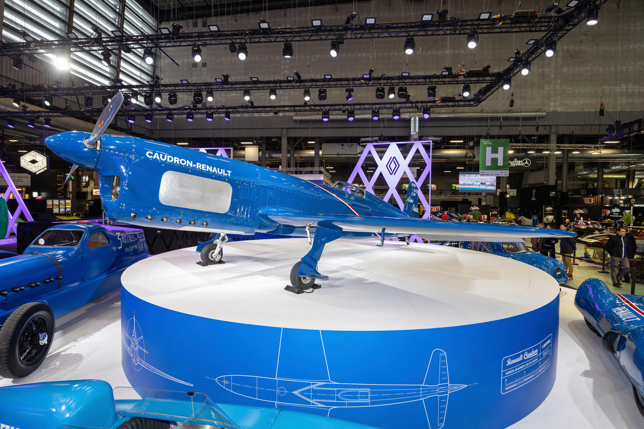 Photo 8 - L'avion Renault-Caudron Rafale C.460. - Renault à Rétromobile ...