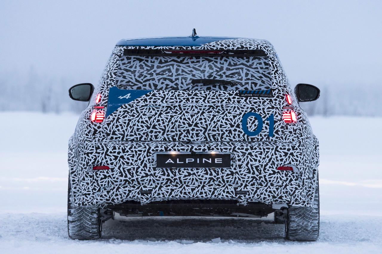 Photo 6 - Les voies de l'Alpine A290 ont été élargies comparé à la ...