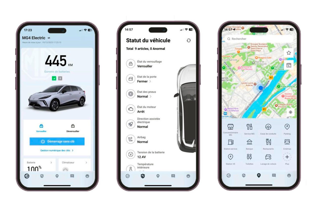 Photo 12 - Application MG iSmart - Essai MG4 Autonomie Étendue : quelle ...