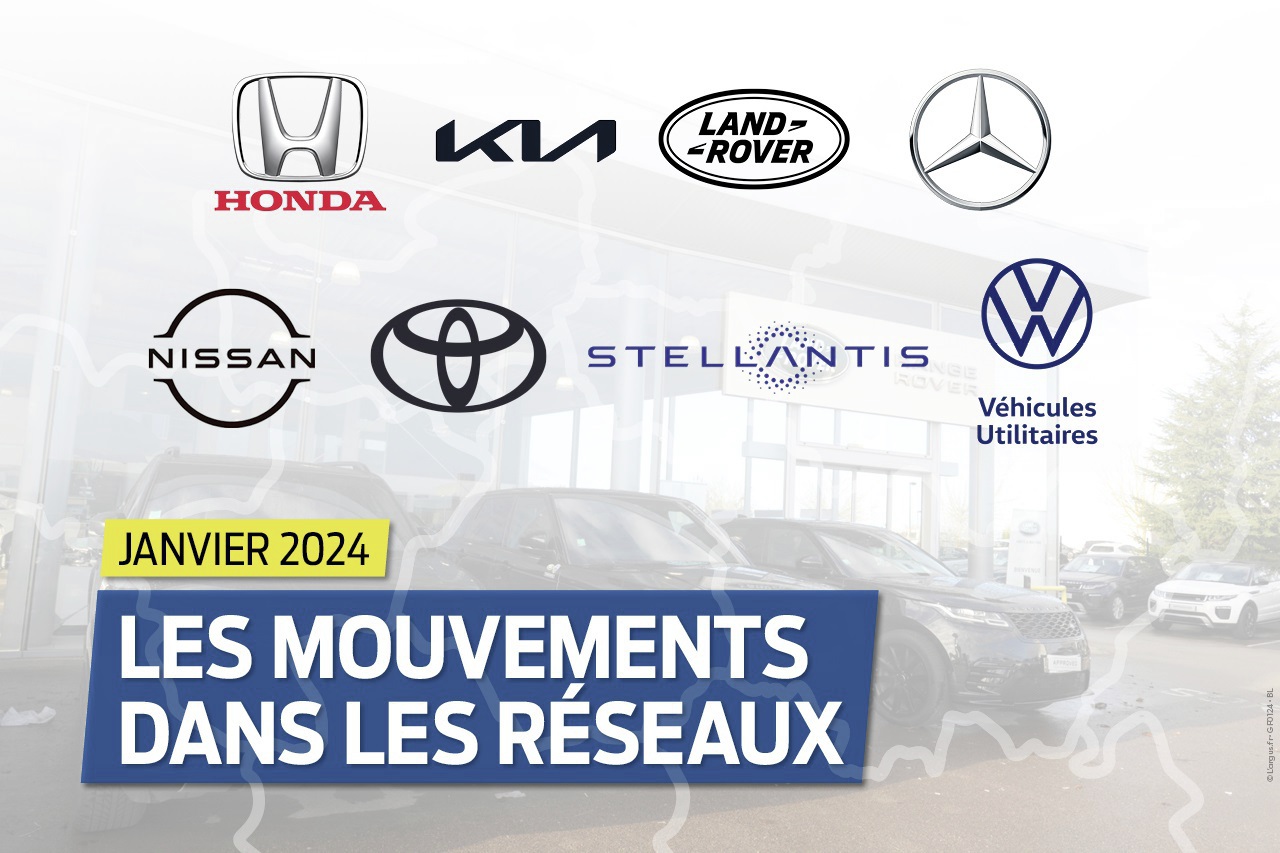 Les mouvements dans les réseaux : Riester à Laon, Sima chez Honda, GCA ...