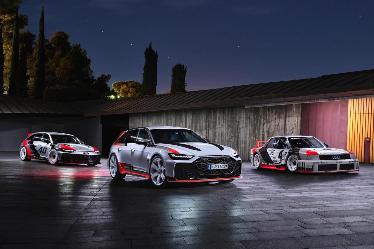 Photo 17 - Le concept RS6 GTO (à gauche) et la 90 Quattro IMSA GTO (à ...