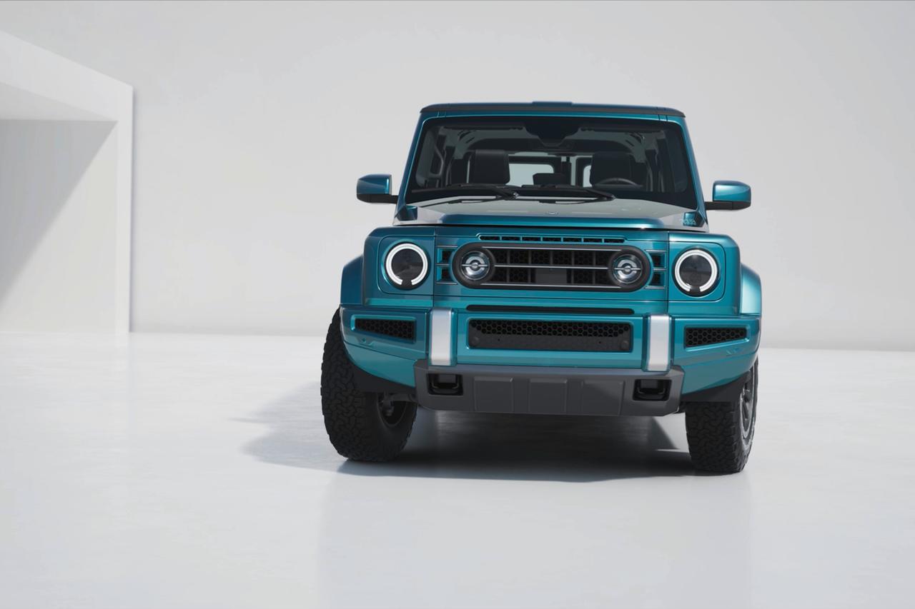 Photo 4 - La calandre est dotée de volets actifs. - Ineos Fusilier ...